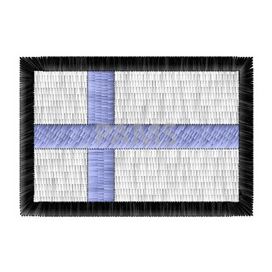 Nášivka Vlajka Finsko | Nášivky, vlajky vyšívané, klíčenky vyšívané ...